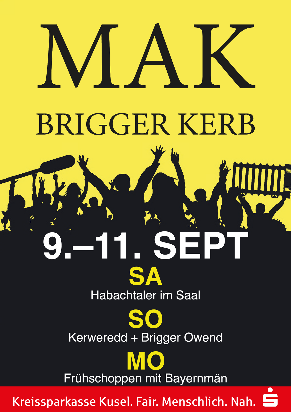 299 Jahre Brigger Kerb, Vorverkauf für Essen und Eintrittskarten ...